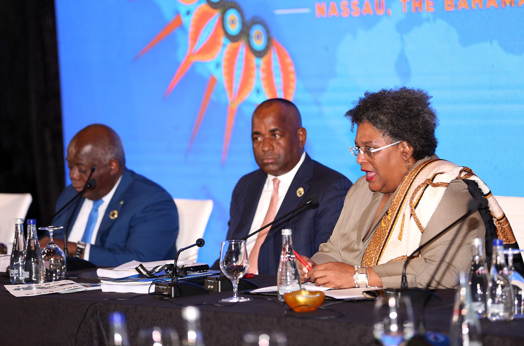 Climate talks at CARICOM - Caribbean Climate-Smart Accelerator
