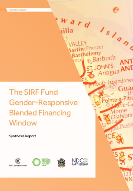 The SIRF Fund Gender-Responsive Blended Financing Window Synthesis ...
