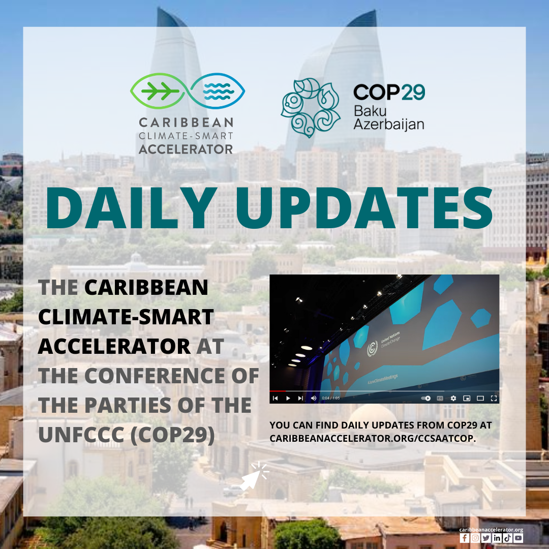 CCSA at COP - Caribbean Climate-Smart Accelerator